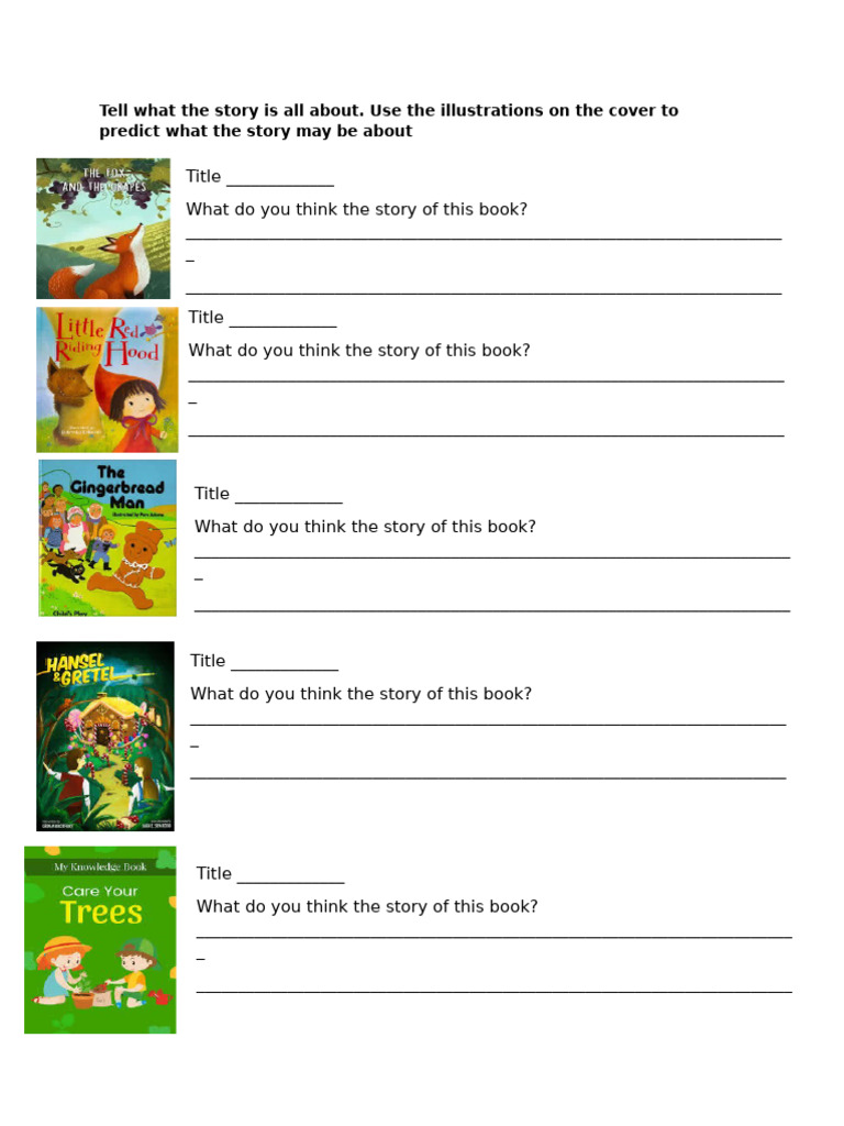 Tell What The Story Is All About | PDF | Home & Garden