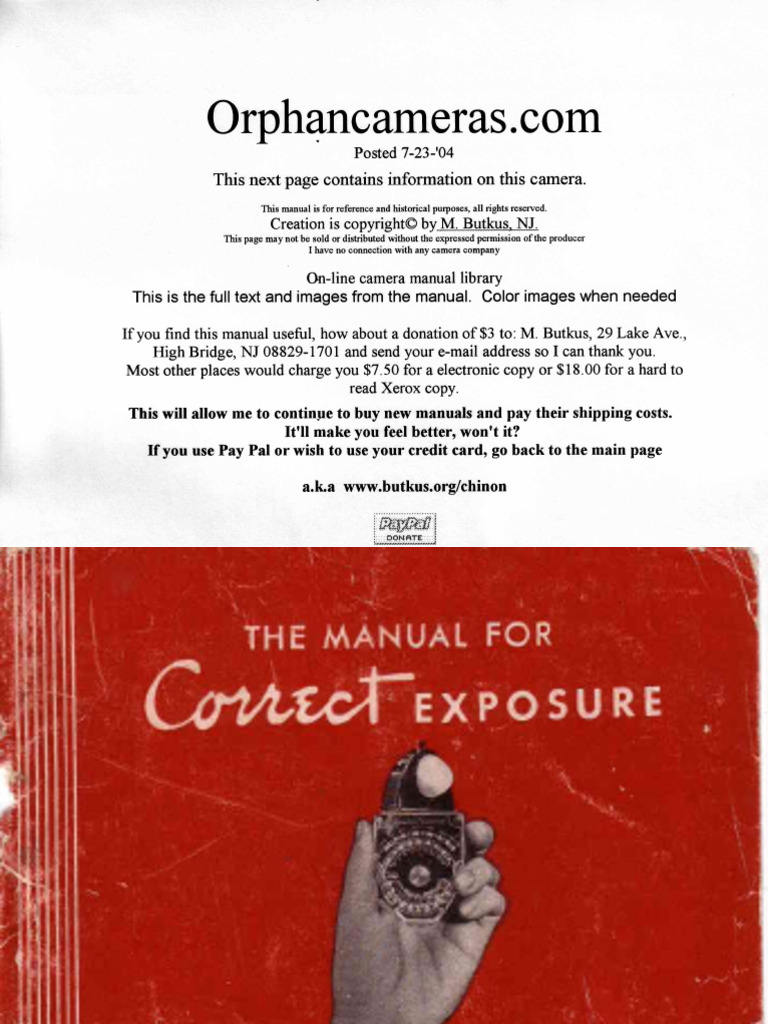 Norwood Director Incident Light Meter | PDF | Exposure (Photography ...