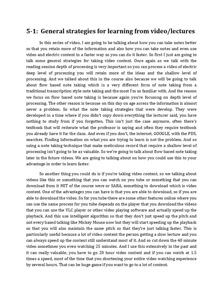 Flow Based Notetaking | PDF | Analogy | Metaphor