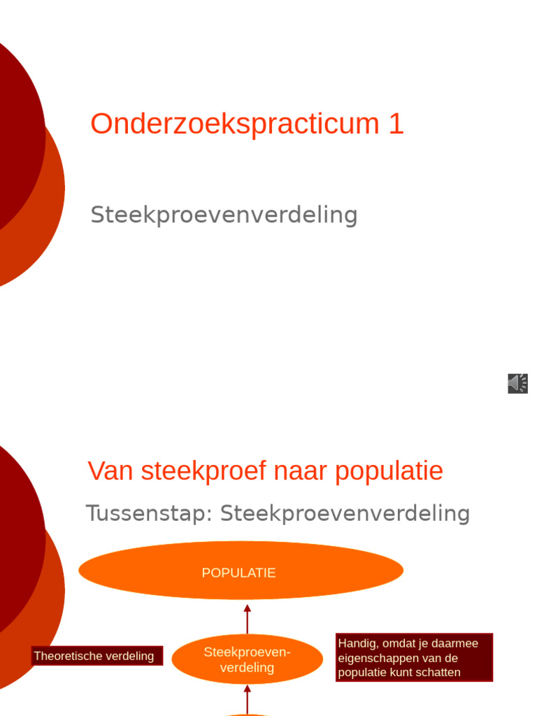 9a Steekproevenverdeling Premaster 2020 | PDF