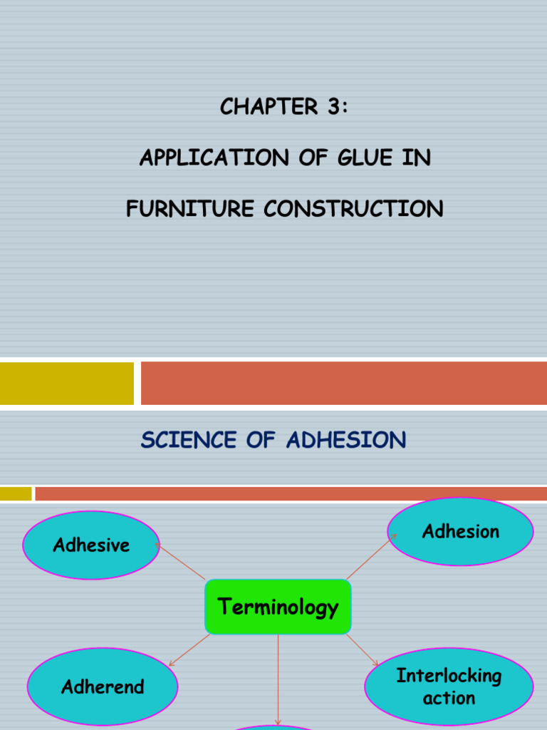Chapter 3 Application of Glue in Furniture Construction | PDF ...