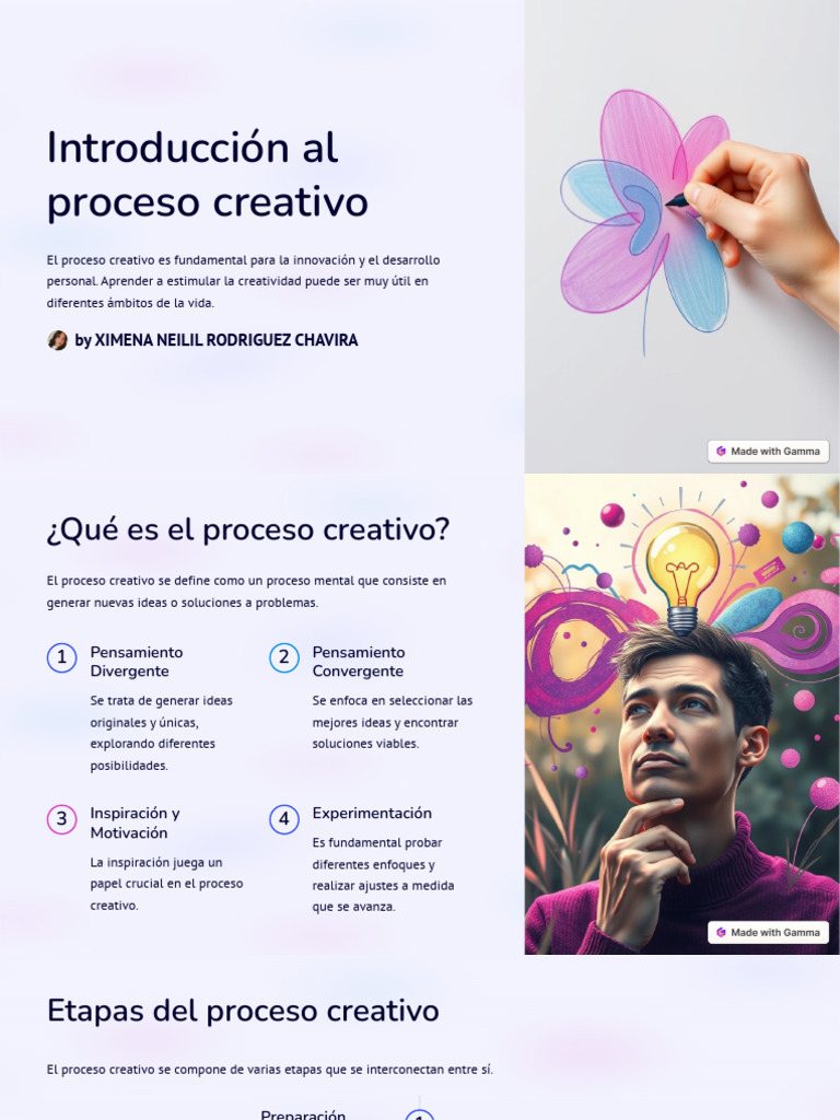 Introduccion-al-proceso-creativo | PDF | Creatividad | Pensamiento