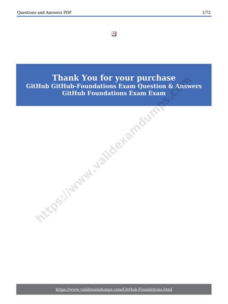 Github Foundations | PDF | Version Control | Computer File