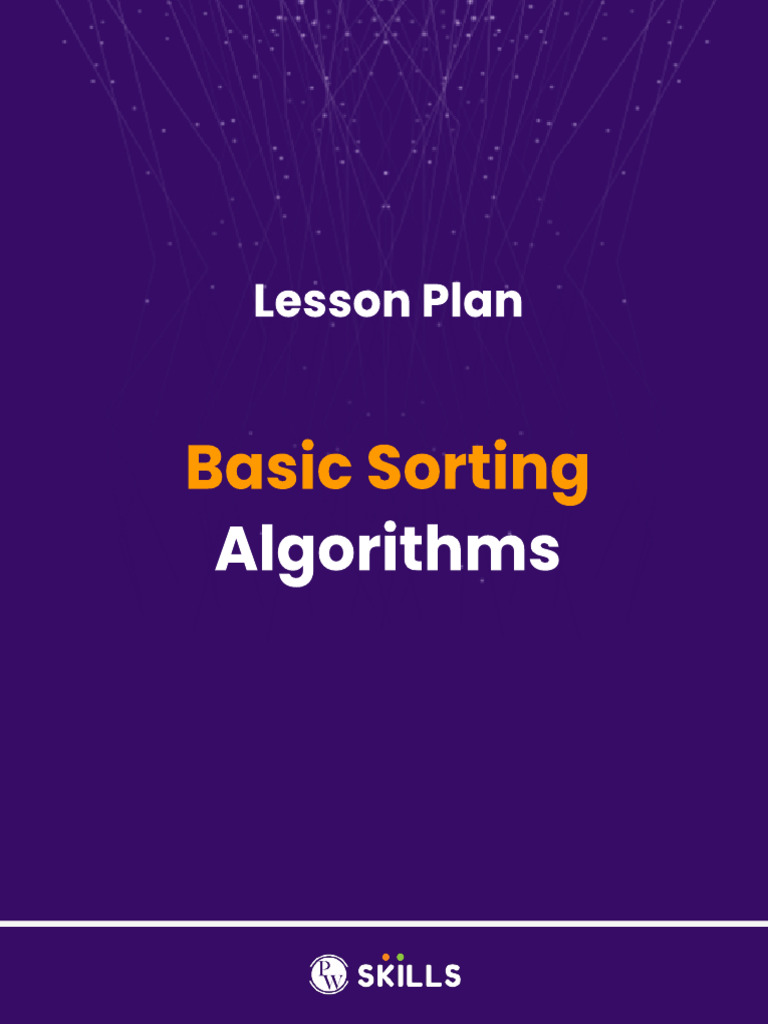 Basic Sorting Algorithms | PDF | Computer Programming | Algorithms Basic Sorting Algorithms | PDF | Computer Programming | Algorithms