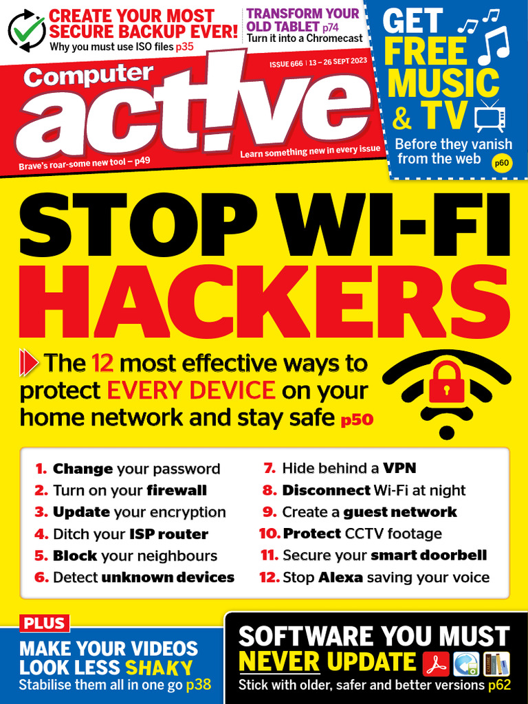 ComputerActive Issue 666 | PDF | Cyberwarfare | Security