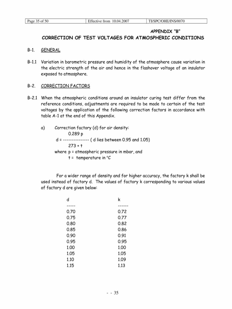 Correction Factor Pdf
