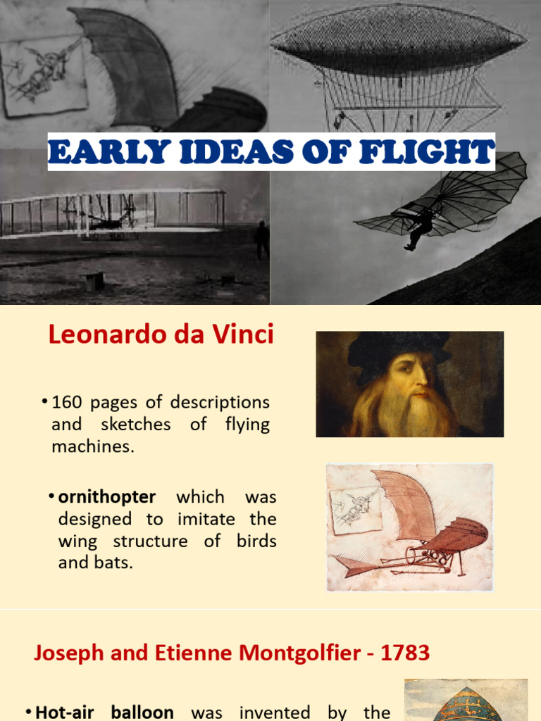 History of Early Flight Innovations | PDF
