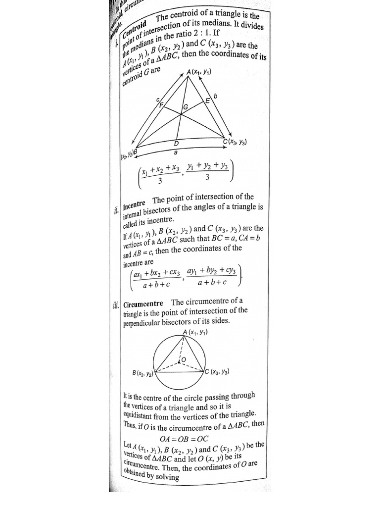 Some Standerd Point of Triangle | PDF