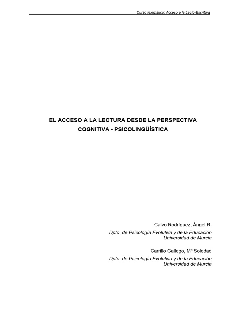 Tema 2. C_def | PDF | Aprendizaje | Fonología