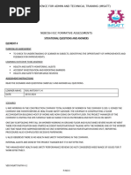 NG1 - 0029 ENG OBE Answer Sheet V1 | PDF | Safety | Risk