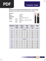 BRB Low Voltage Power Cable Rating | PDF