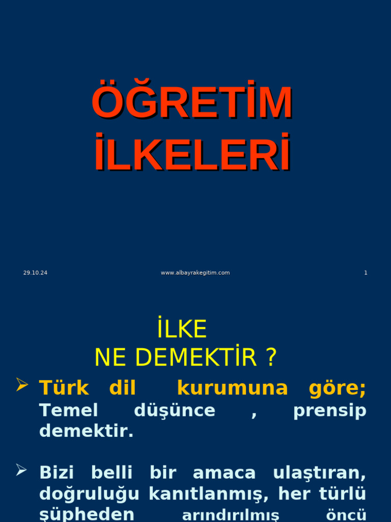 C3b6c49fretim Ilkeleri Yeni | PDF