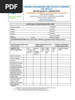 Marichem Potable Water Test Log Book | PDF