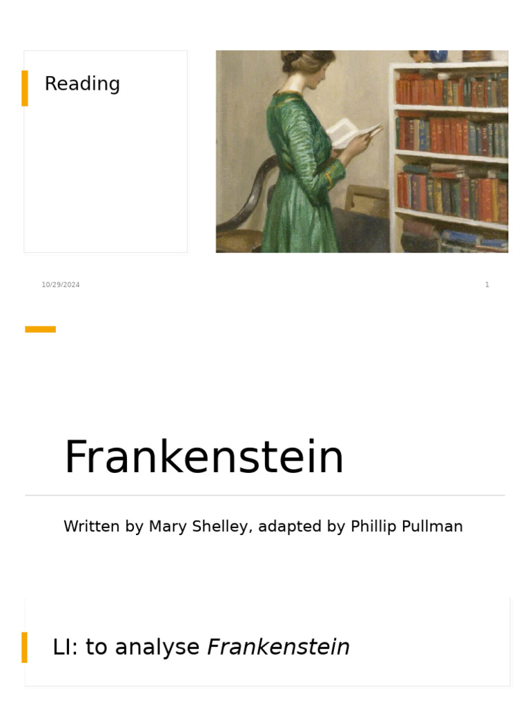 Pullman's Adaptation of Frankenstein Analysis | PDF | Frankenstein ...