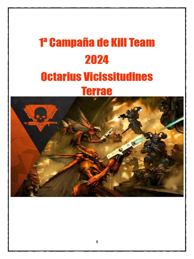 Bases Campaña Kill Team | PDF