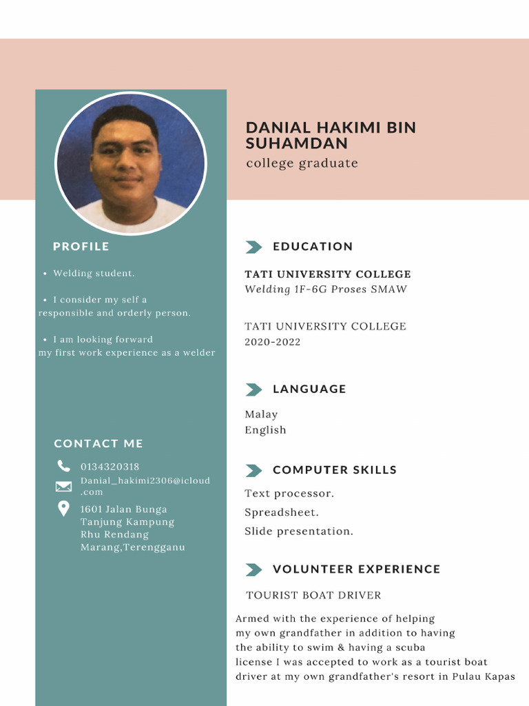 White Simple Student CV Resume 2 | PDF