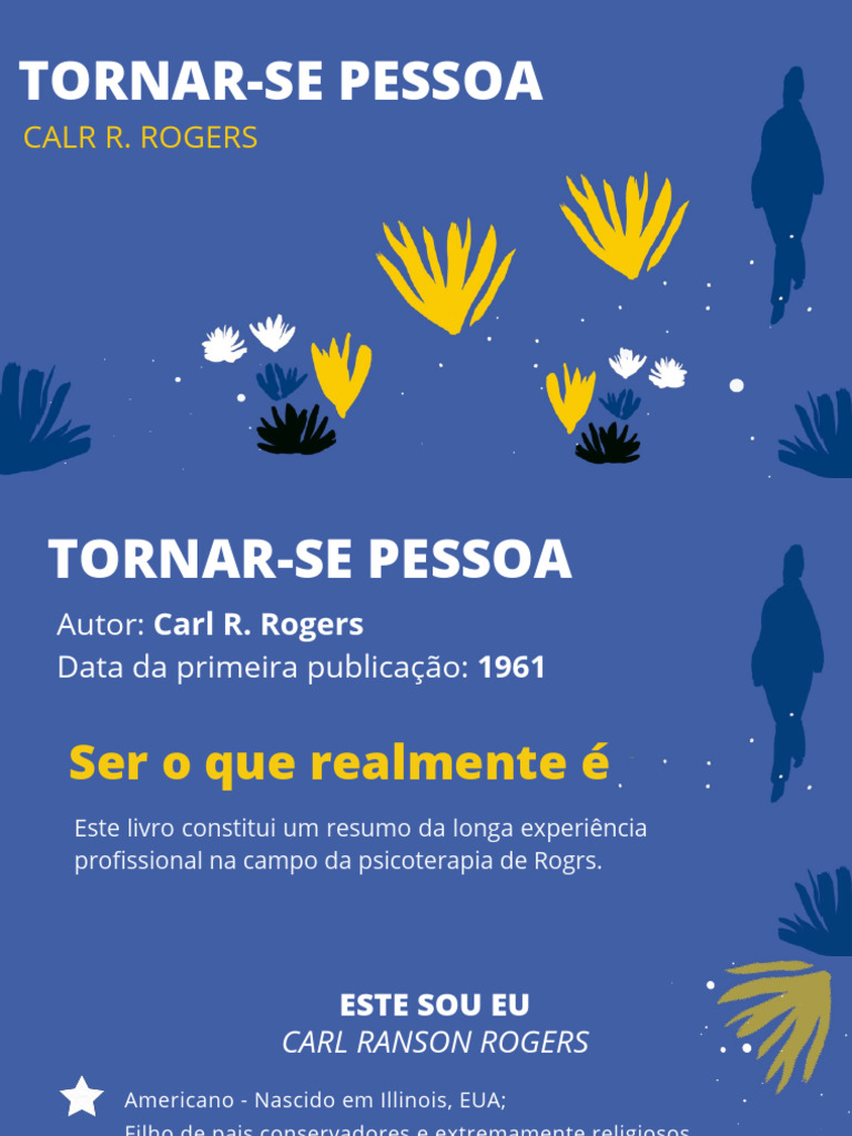 Tornar Se Pessoa Carl Rogers Pdf Psicologia