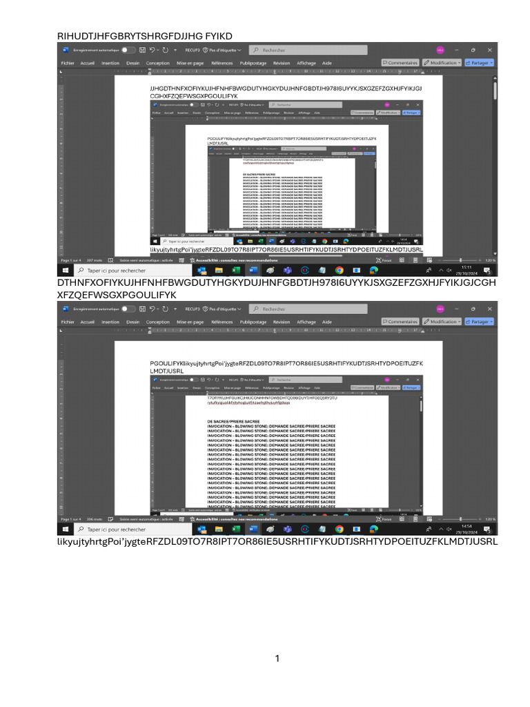 Sacred Prayer Invocation | PDF