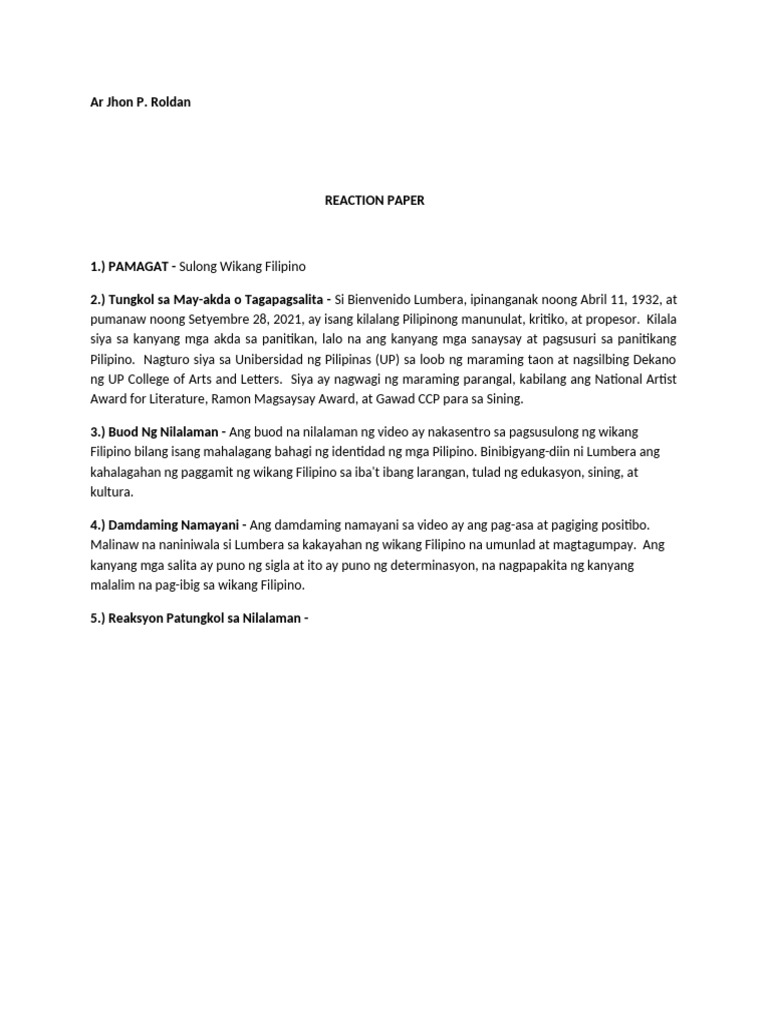 Ar Jhon P. Rold-WPS Office PCAE | PDF