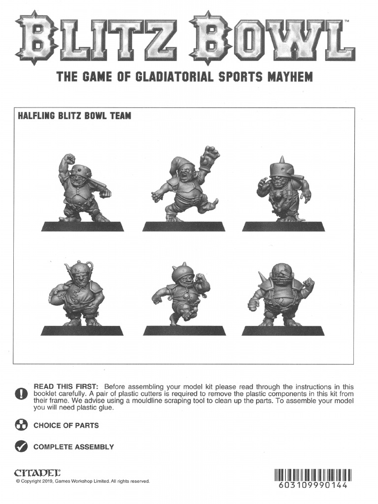 Instructions - Halfling Team | PDF