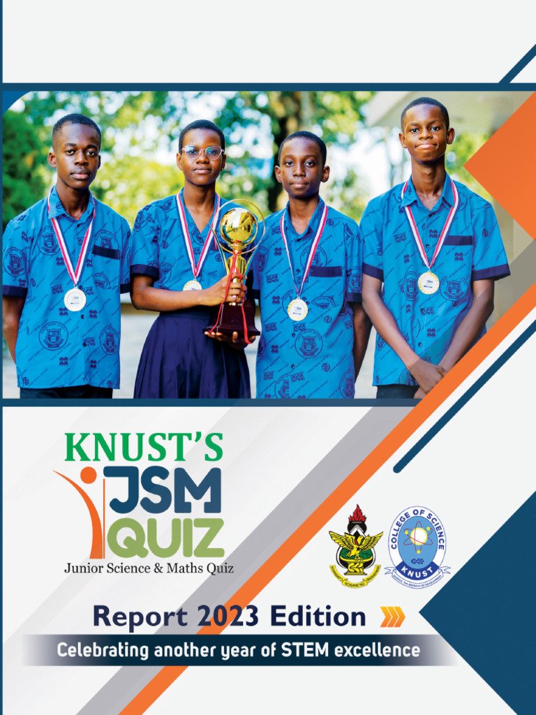 KNUST Junior Science and Maths Quiz 2023 | PDF | Science, Technology ...