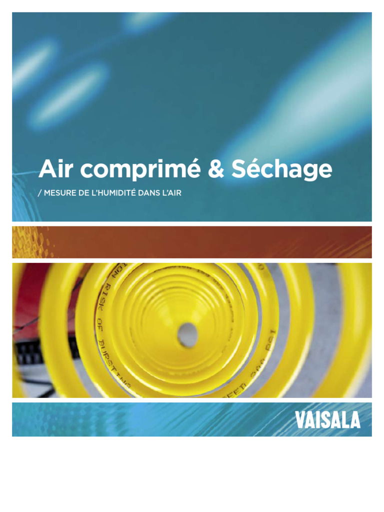 L'air Comprimé Et Le Séchage. | PDF | Capteur | Calibrage