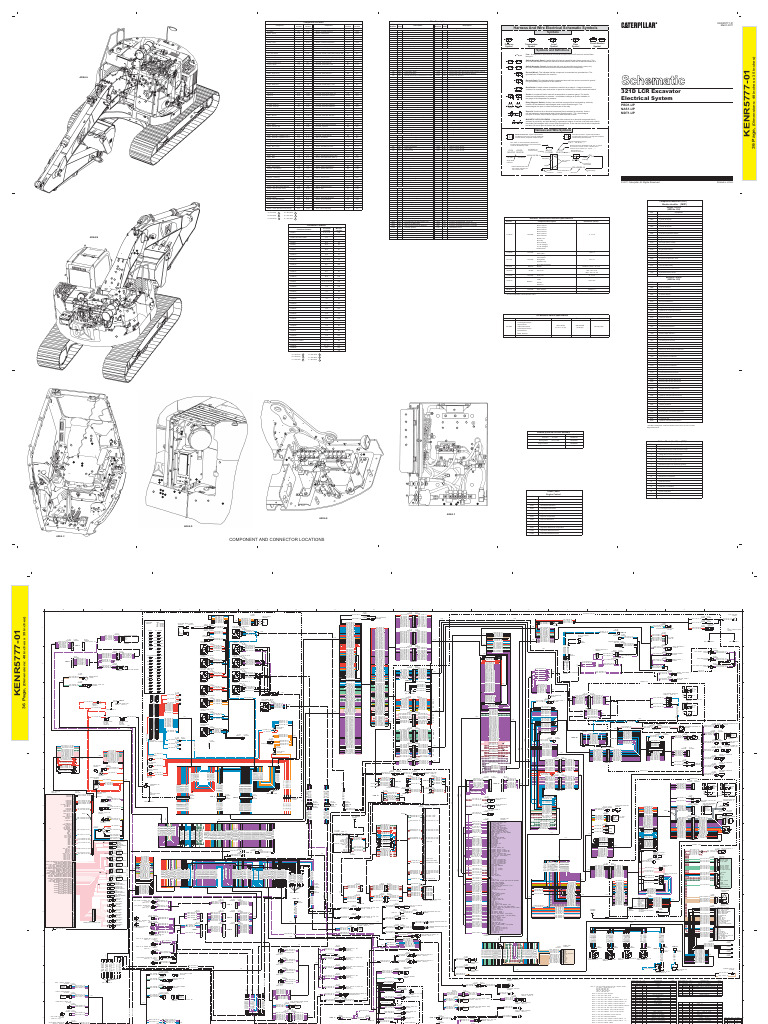 KENR57770001 Electrical Schematic | PDF | Relay | Switch