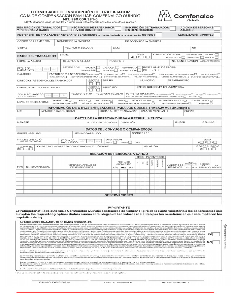 Comfenalco Brayan | PDF