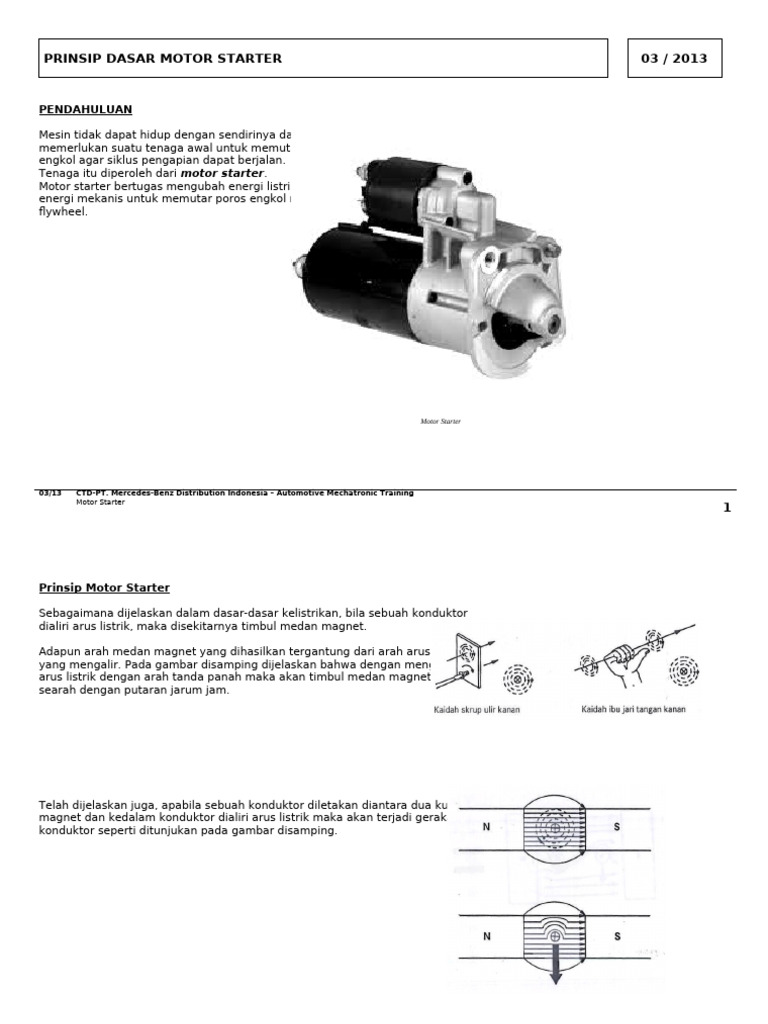 Motor Starter | PDF