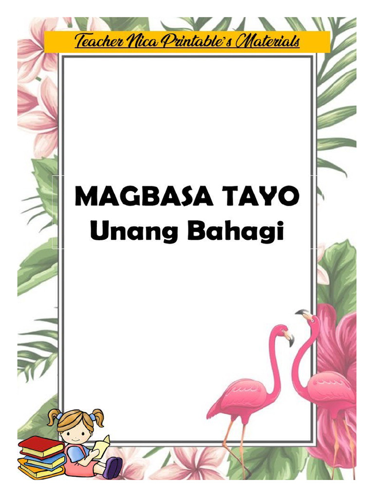 Basahon Sa Filipino 1 | PDF