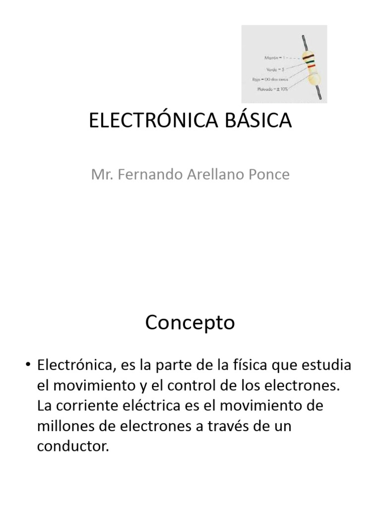 Electronica Basica | PDF
