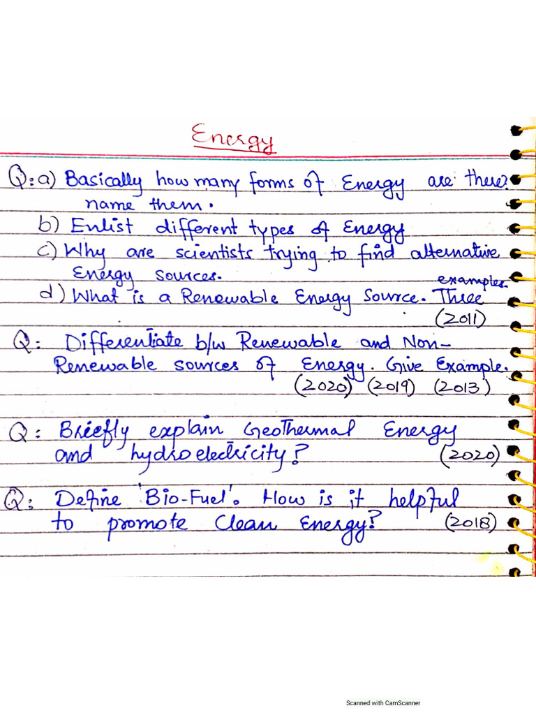 3 - Energy Resources | PDF
