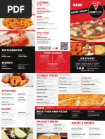 Colcachios Menu | PDF | Salad | Foods