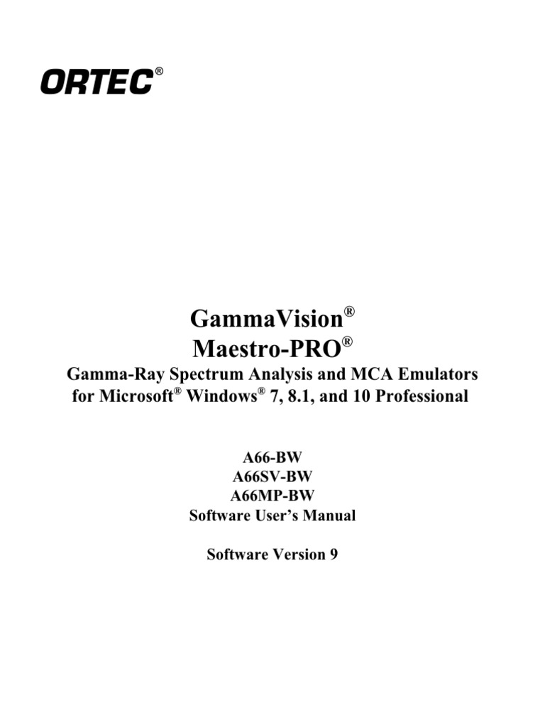Gamma Vision | PDF | Proprietary Software