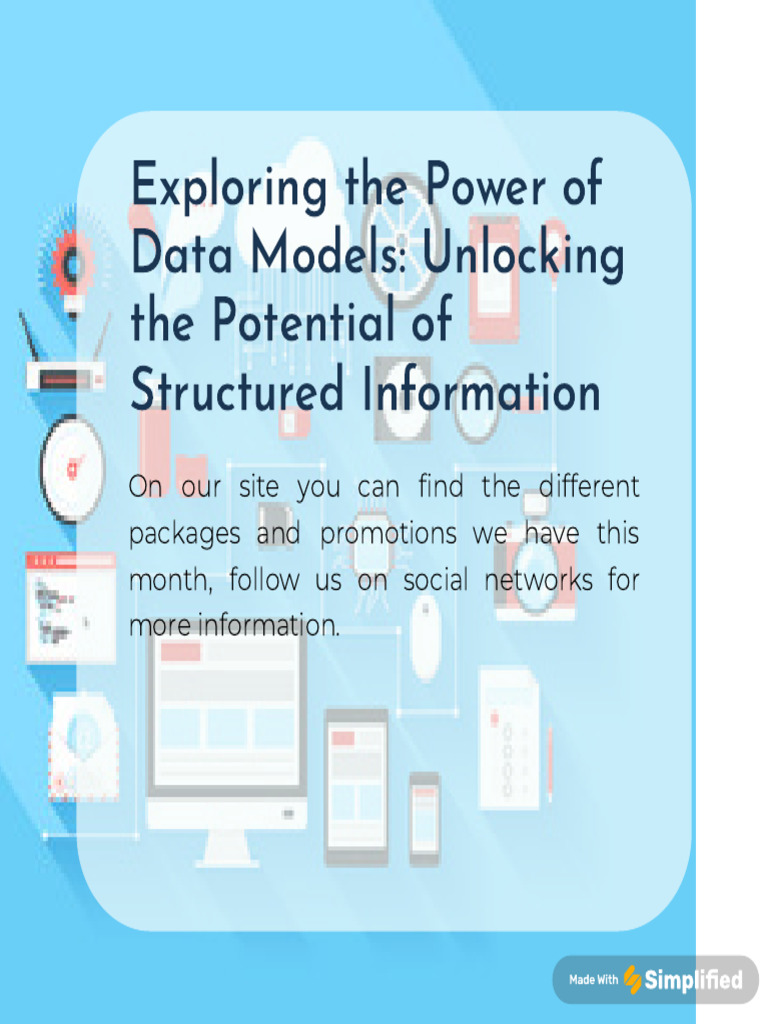 Exploring the Power of Data Models Unlocking the Potential of ... Exploring the Power of Data Models Unlocking the Potential of ...