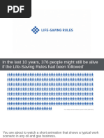 10 Life Saving Rules | PDF | Occupational Safety And Health | Driving