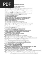 Inversion Practice Exercises Answer Key | PDF