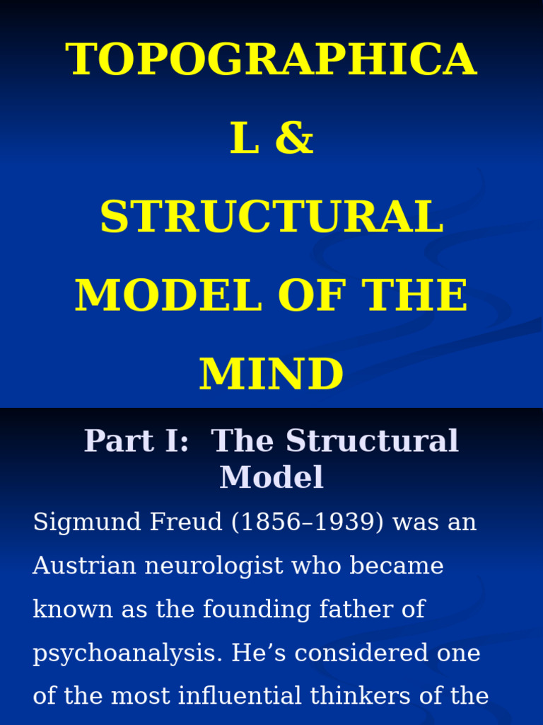 Freud's Topographical Model Explained | PDF | Id | Psychoanalysis