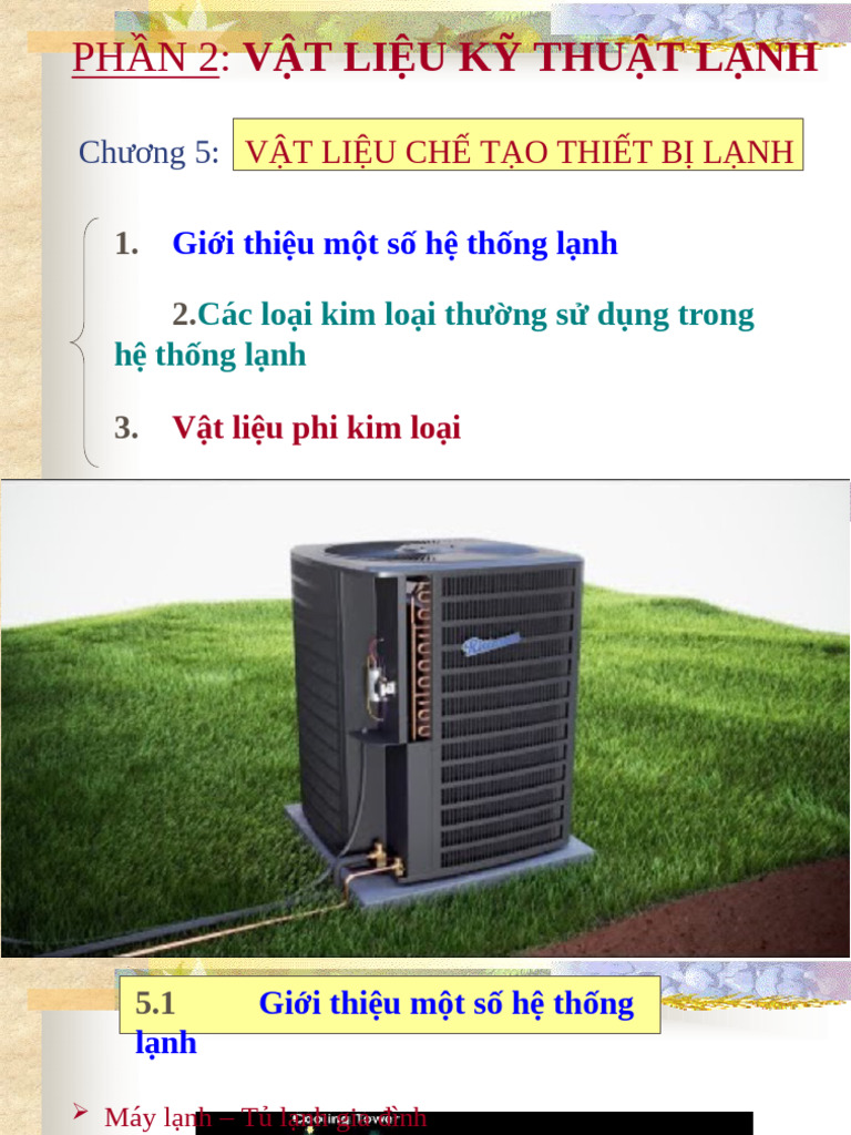 Vat Lieu Nhiet Lanh - C5 - Vat Lieu Che Tao Thiet Bi Lanh | PDF