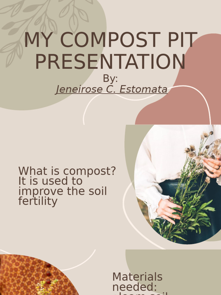 My Compost Pit Presentation | PDF | Compost | Body Language