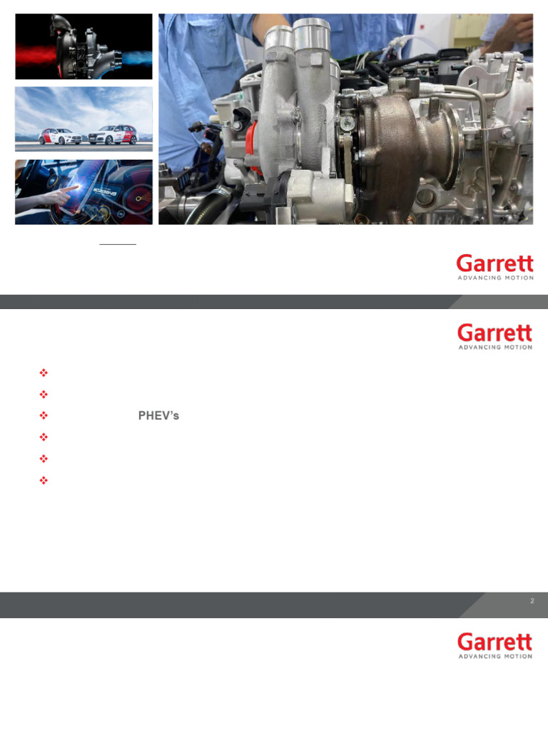 Garrett Motion - Webinar Dec 9 SC VNT - A Route Towards High Efficiency ...