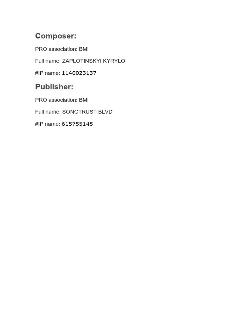 PRO Information | PDF