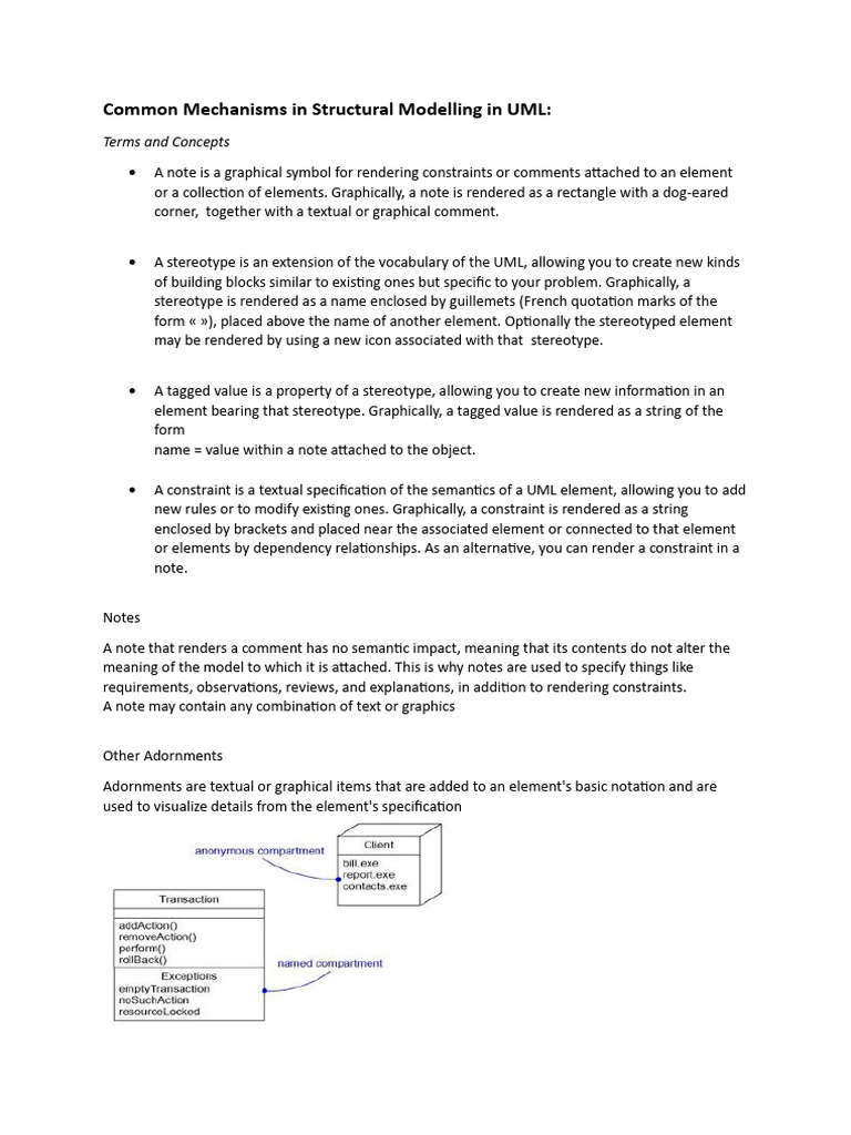 unit2.6 | PDF | Unified Modeling Language | Conceptual Model