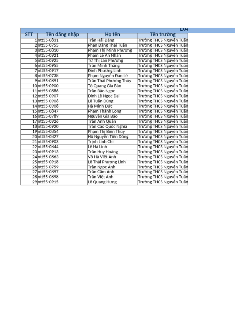 XH VSL 7 L P 9 THCS NTT | PDF