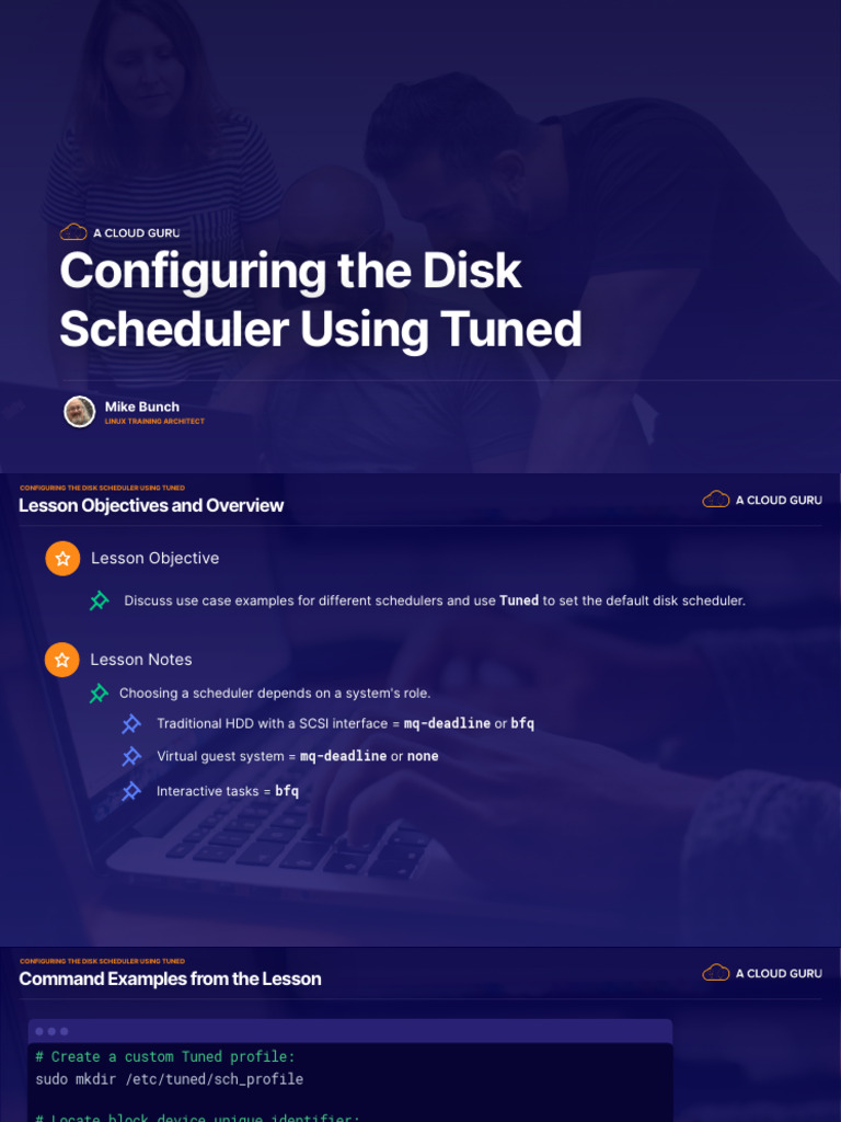 002 Configuring The Disk Scheduler Using Tuned Study Guide | PDF ...