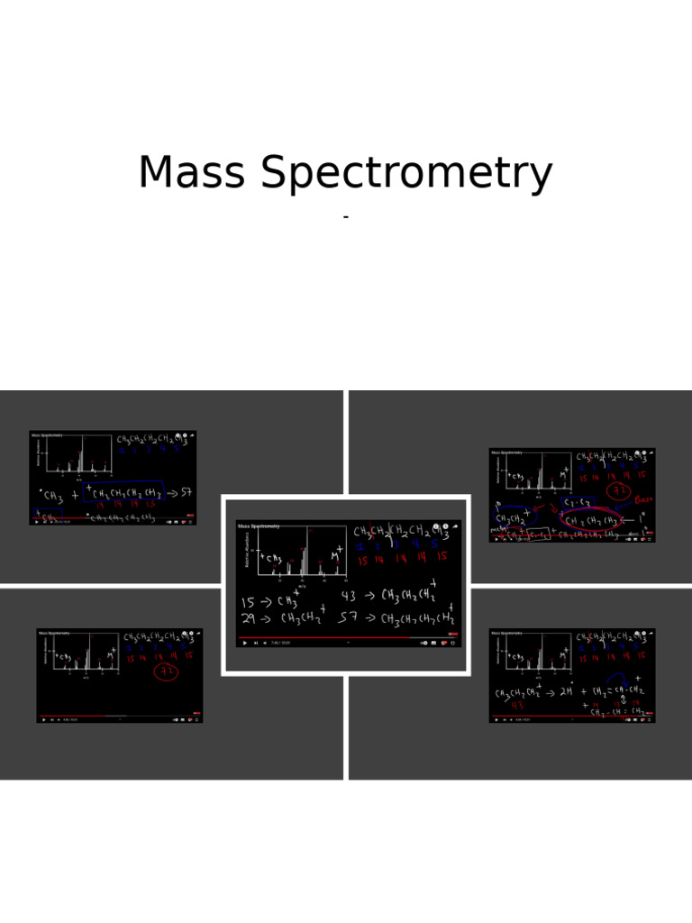 Mass Spectrometry | PDF