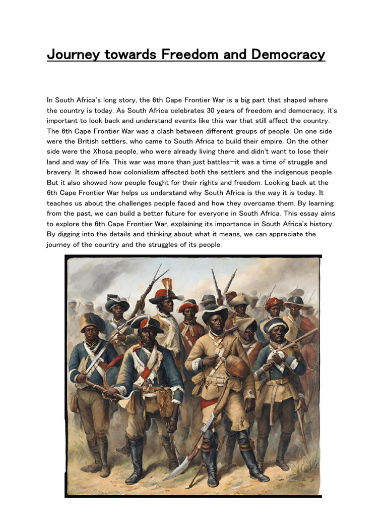 6th Cape Frontier War's Impact | PDF | South Africa | British Empire