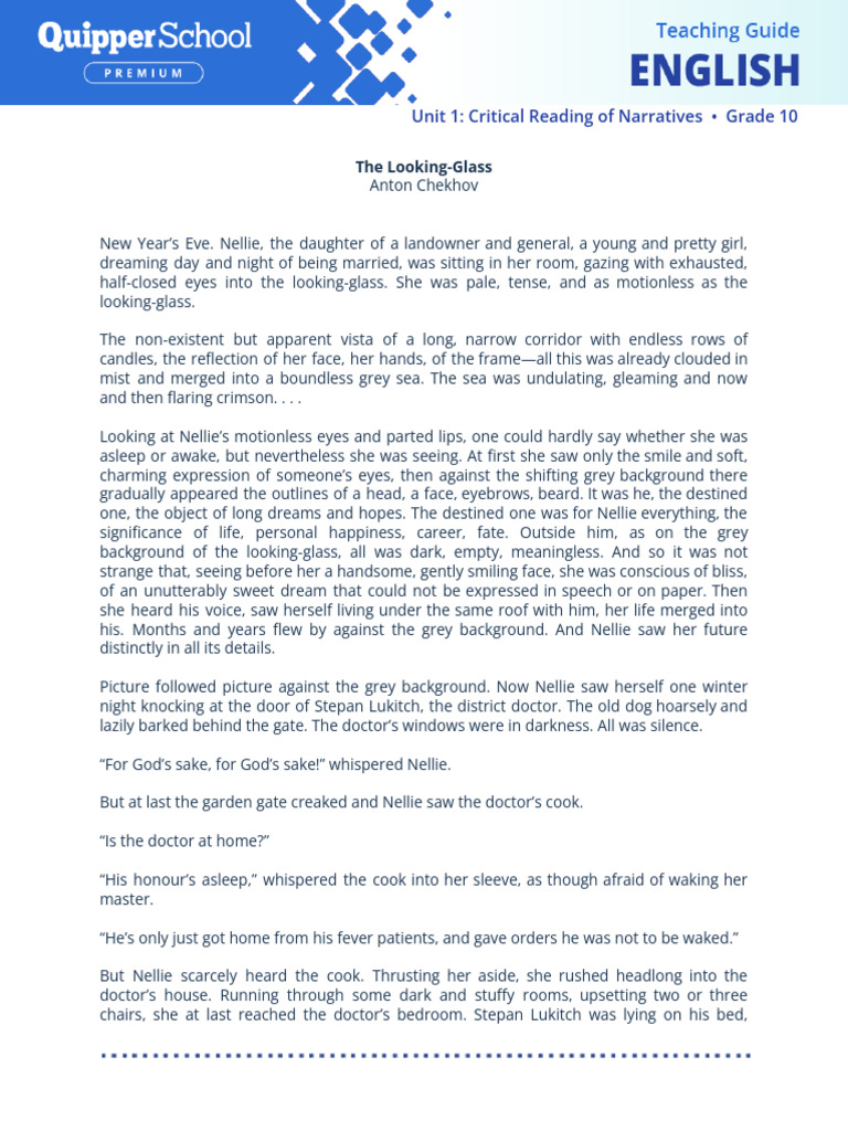 PDF Texts - English 10 - Unit 1 - Lesson 4 - Principles of Critical ...