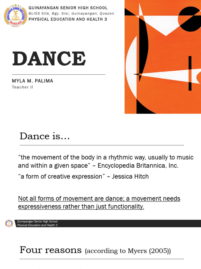 Understanding Dance: Benefits and Elements | PDF | Dances | Dementia
