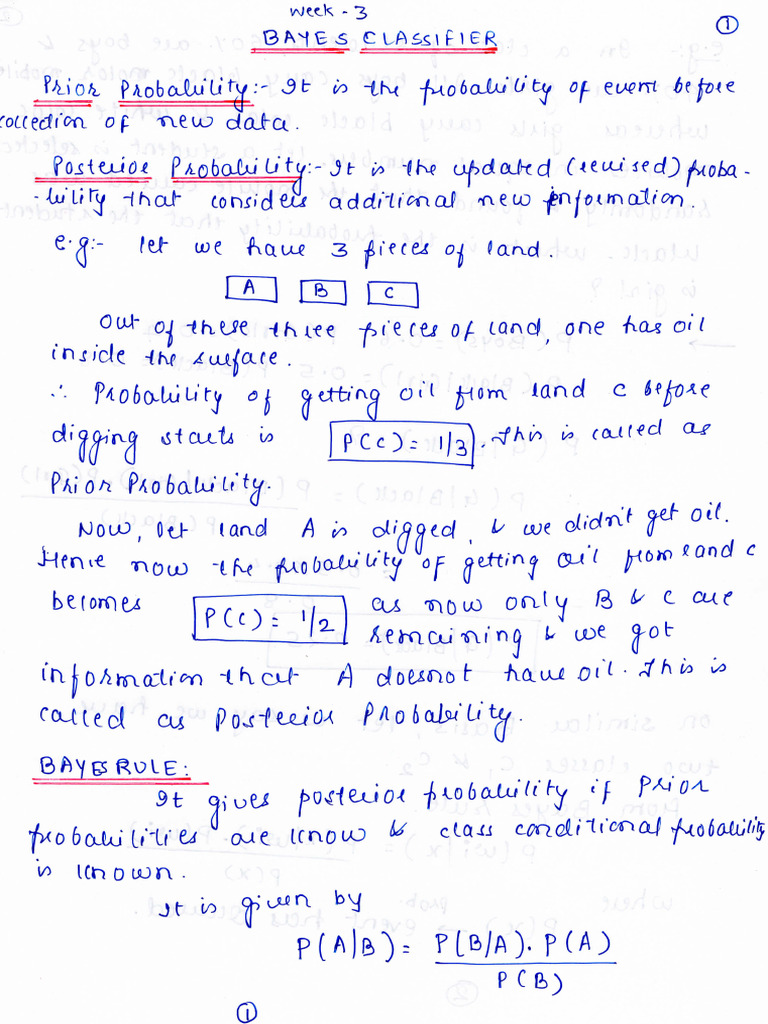 Bayes Classifier | PDF
